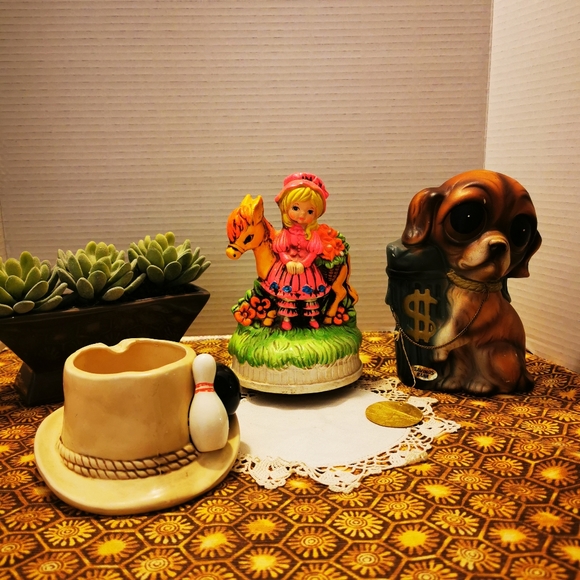 Enesco | Office | Vintage Lot Of Broken Damaged Cracked Ceramic Kitschy ...